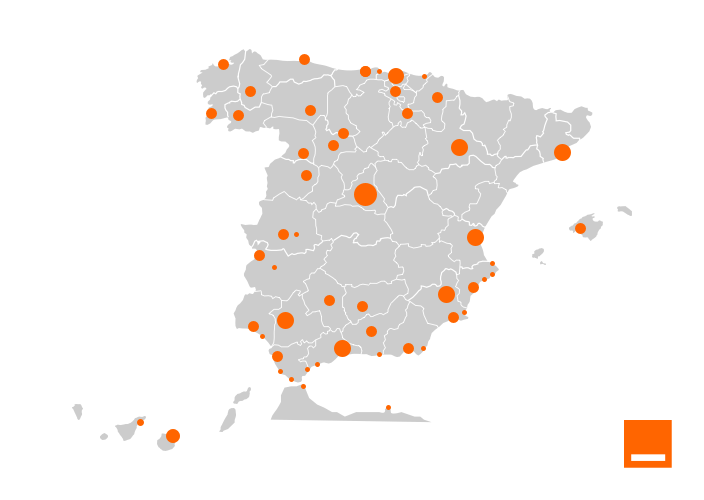 5G de Orange | disponibilidad y características
