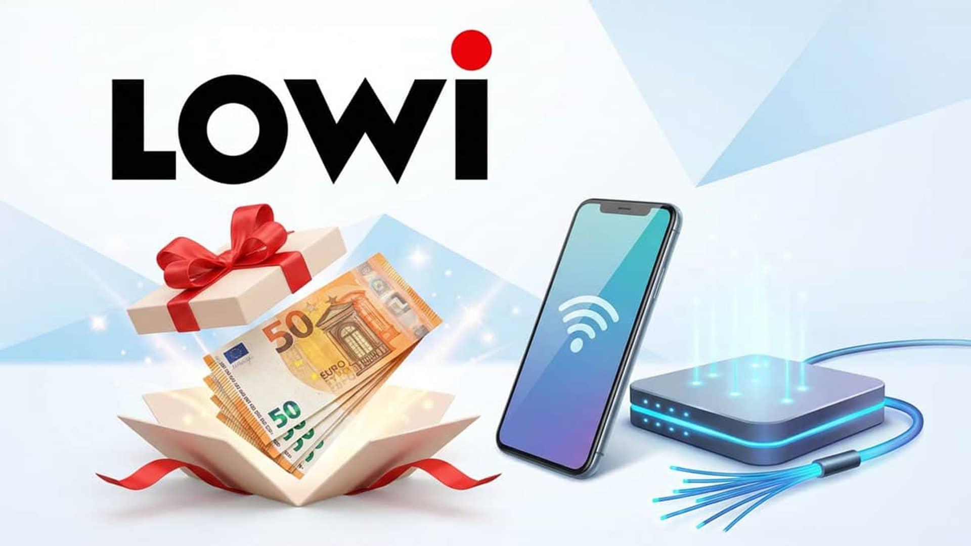Lowi cambia los descuentos en tarifas por un regalo de 50€ en efectivo ...