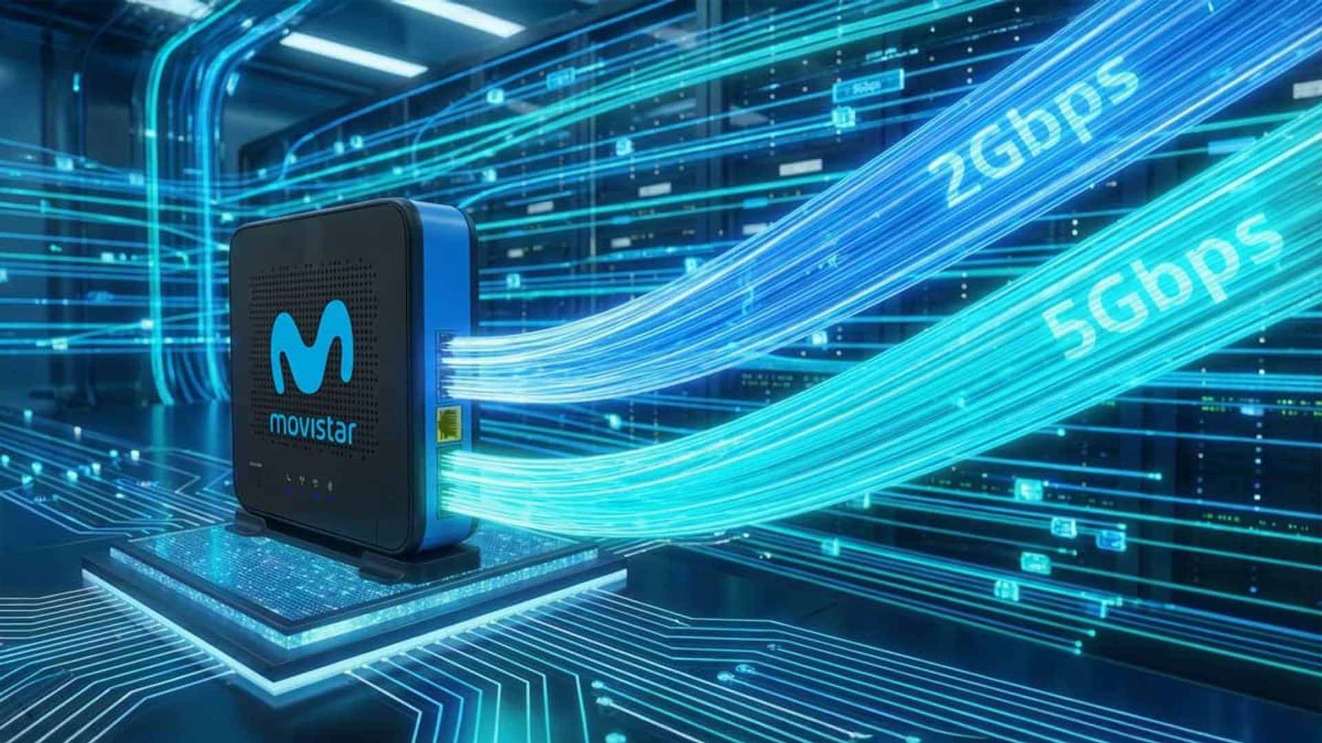 Movistar prepara nuevas tarifas de fibra de 2, 5 y 10 Gbps: pronto ...