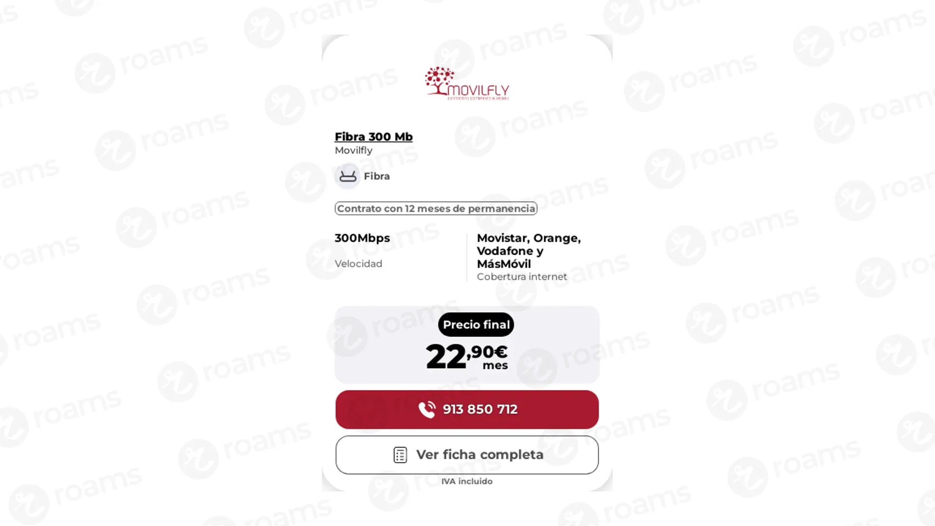 Fibra 300 Mb | Movilfly